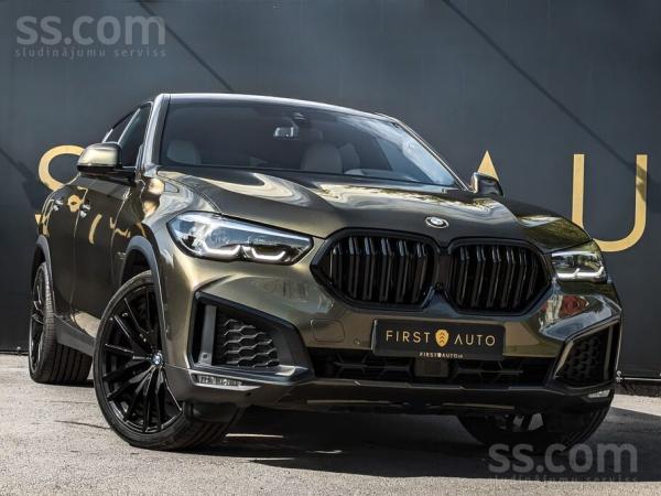 Zaļš BMW X6 2021 Tukums, ar dzinēja tilpumu 3.00 L un nobraukumu 75 tūkst. km par 49990 €, foto 1 vietnē AUTOMOTO.COM.LV