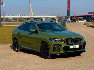 Green BMW X6 2022 in Moletai, with an engine capacity of 2.99 L and mileage of 230 thousand km for 60000 €, photo  on AUTOMOTO.COM.LV