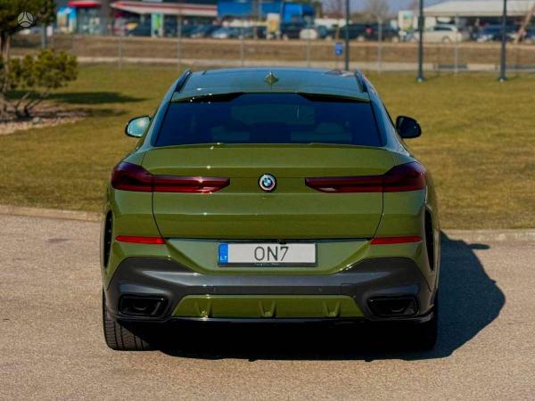 Green BMW X6 2022 in Moletai, with an engine capacity of 2.99 L and mileage of 230 thousand km for 60000 €, photo 8 on AUTOMOTO.COM.LV