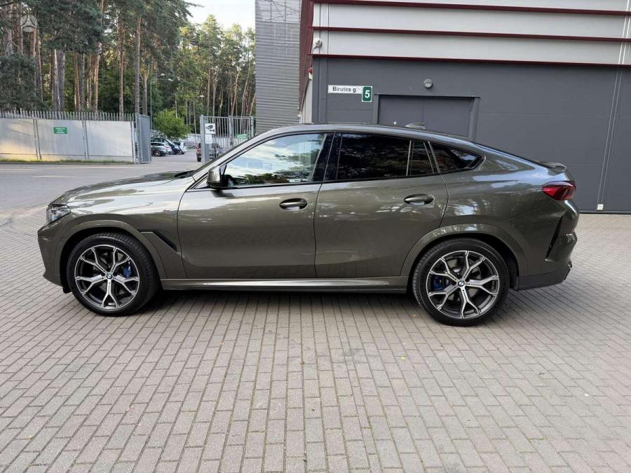 Green BMW X6 2022 in Alytus, with an engine capacity of 4.40 L and mileage of 165 thousand km for 54900 €, photo 9 on AUTOMOTO.COM.LV