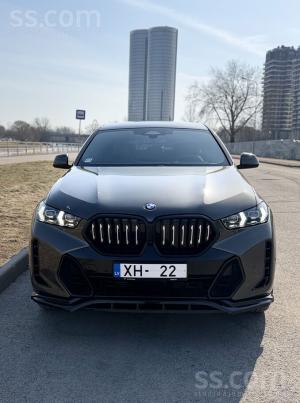 Зеленый БМВ Х6 2024 в Рига, объемом двигателя 3.00 л и пробегом 40 тыс. км за 69900 €, фото  на AUTOMOTO.COM.LV