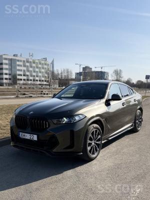 Зеленый БМВ Х6 2024 в Рига, объемом двигателя 3.00 л и пробегом 40 тыс. км за 69900 €, фото 3 на AUTOMOTO.COM.LV