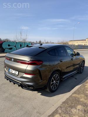 Зеленый БМВ Х6 2024 в Рига, объемом двигателя 3.00 л и пробегом 40 тыс. км за 69900 €, фото 5 на AUTOMOTO.COM.LV