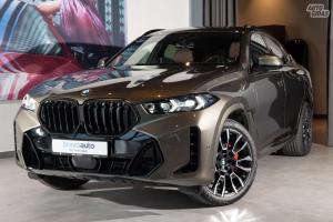 Green BMW X6 2025 in Kaunas, with an engine capacity of 3.00 L and mileage of 16 thousand km for 82771 €, photo  on AUTOMOTO.COM.LV