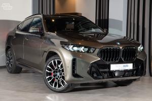 Green BMW X6 2025 in Kaunas, with an engine capacity of 3.00 L and mileage of 16 thousand km for 82771 €, photo 4 on AUTOMOTO.COM.LV