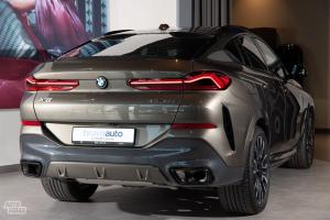 Green BMW X6 2025 in Kaunas, with an engine capacity of 3.00 L and mileage of 16 thousand km for 82771 €, photo 6 on AUTOMOTO.COM.LV