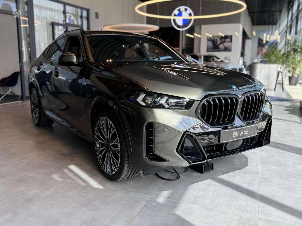 Zaļš BMW X6 2026 Kauņa, ar dzinēja tilpumu 3.00 L un nobraukumu 10 tūkst. km par 95000 €, foto 1 vietnē AUTOMOTO.COM.LV