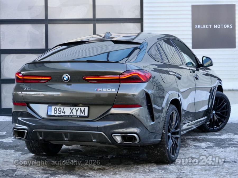 Zaļš BMW X6 2020 Tallina, ar dzinēja tilpumu 3.00 L un nobraukumu 83 tūkst. km par 61900 €, foto 5 vietnē AUTOMOTO.COM.LV