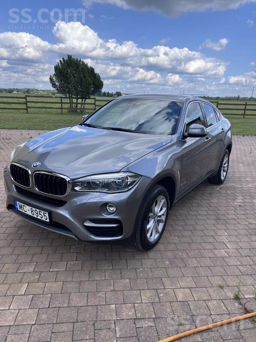 Pelēks BMW X6 2019 Jelgava, ar dzinēja tilpumu 3.00 L un nobraukumu 134 tūkst. km par 26500 €, foto 1 vietnē AUTOMOTO.COM.LV