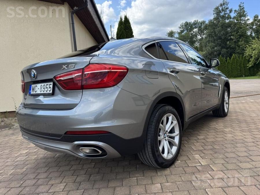 Pelēks BMW X6 2019 Jelgava, ar dzinēja tilpumu 3.00 L un nobraukumu 134 tūkst. km par 26500 €, foto 5 vietnē AUTOMOTO.COM.LV
