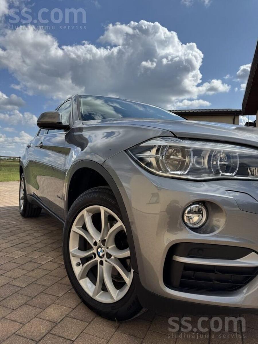 Pelēks BMW X6 2019 Jelgava, ar dzinēja tilpumu 3.00 L un nobraukumu 134 tūkst. km par 26500 €, foto 8 vietnē AUTOMOTO.COM.LV