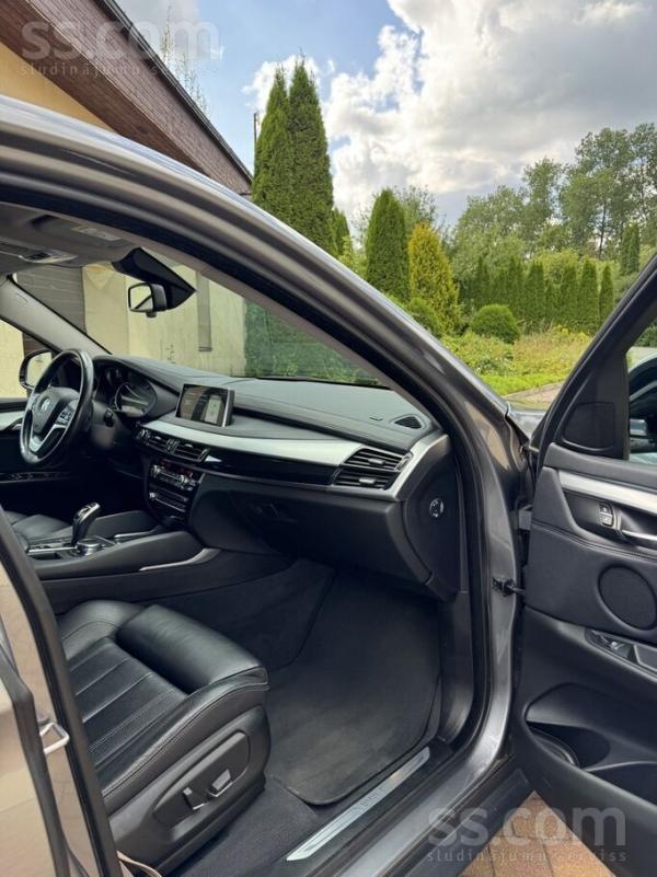 Grey BMW X6 2019 in Jelgava, with an engine capacity of 3.00 L and mileage of 134 thousand km for 26500 €, photo 9 on AUTOMOTO.COM.LV
