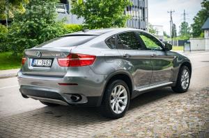 Grey BMW X6 2008 in Riga, with an engine capacity of 3.00 L and mileage of 0 thousand km for 9990 €, photo 4 on AUTOMOTO.COM.LV