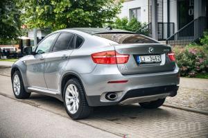 Grey BMW X6 2008 in Riga, with an engine capacity of 3.00 L and mileage of 0 thousand km for 9990 €, photo 6 on AUTOMOTO.COM.LV