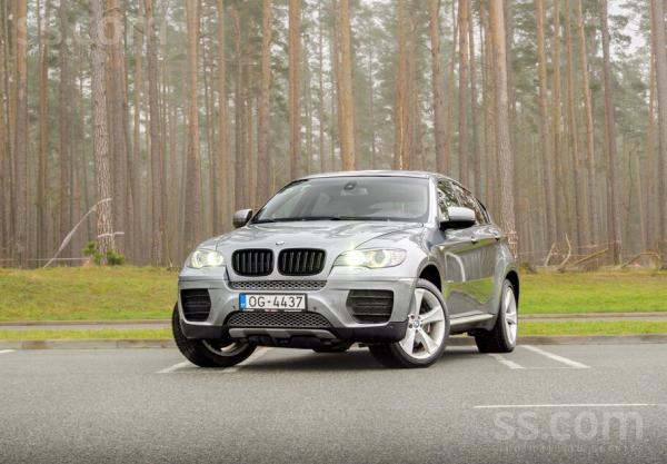 Grey BMW X6 2008 in Riga, with an engine capacity of 3.00 L and mileage of 213 thousand km for 9990 €, photo 4 on AUTOMOTO.COM.LV