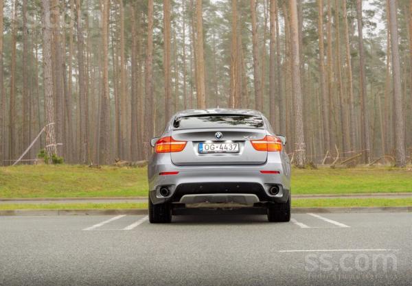 Grey BMW X6 2008 in Riga, with an engine capacity of 3.00 L and mileage of 213 thousand km for 9990 €, photo 7 on AUTOMOTO.COM.LV