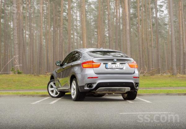 Grey BMW X6 2008 in Riga, with an engine capacity of 3.00 L and mileage of 213 thousand km for 9990 €, photo 8 on AUTOMOTO.COM.LV