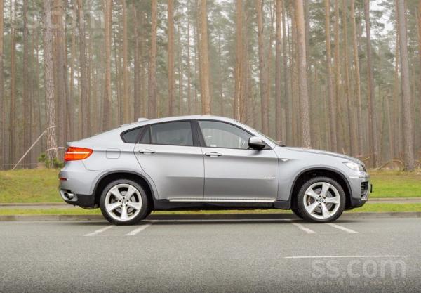 Grey BMW X6 2008 in Riga, with an engine capacity of 3.00 L and mileage of 213 thousand km for 9990 €, photo 9 on AUTOMOTO.COM.LV