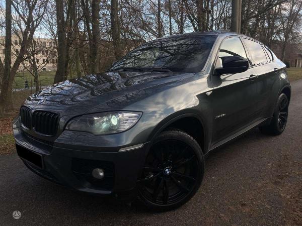 Pelēks BMW X6 2008 Marijampole, ar dzinēja tilpumu 2.99 L un nobraukumu 322 tūkst. km par 9450 €, foto 2 vietnē AUTOMOTO.COM.LV