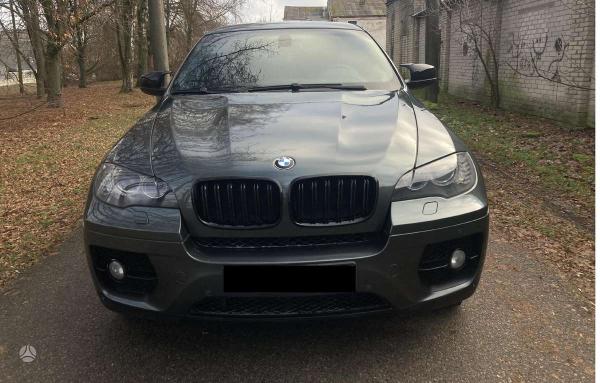 Pelēks BMW X6 2008 Marijampole, ar dzinēja tilpumu 2.99 L un nobraukumu 322 tūkst. km par 9450 €, foto 3 vietnē AUTOMOTO.COM.LV