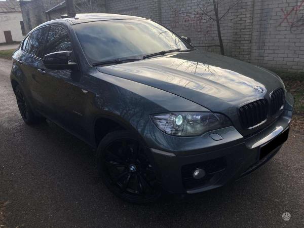 Pelēks BMW X6 2008 Marijampole, ar dzinēja tilpumu 2.99 L un nobraukumu 322 tūkst. km par 9450 €, foto 4 vietnē AUTOMOTO.COM.LV