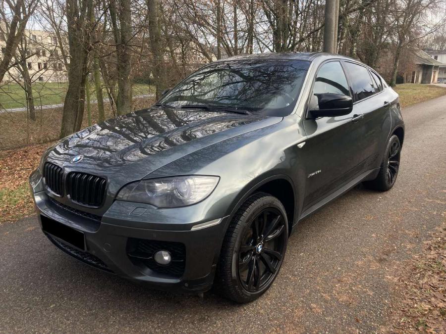 Grey BMW X6 2008 in Marijampole, with an engine capacity of 2.99 L and mileage of 322 thousand km for 9450 €, photo 5 on AUTOMOTO.COM.LV