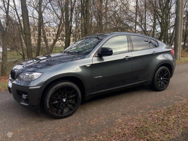 Pelēks BMW X6 2008 Marijampole, ar dzinēja tilpumu 2.99 L un nobraukumu 322 tūkst. km par 9450 €, foto 6 vietnē AUTOMOTO.COM.LV