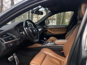Grey BMW X6 2008 in Marijampole, with an engine capacity of 2.99 L and mileage of 322 thousand km for 9450 €, photo 15 on AUTOMOTO.COM.LV
