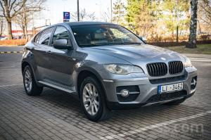 Grey BMW X6 2008 in Riga, with an engine capacity of 3.00 L and mileage of 0 thousand km for 8990 €, photo 4 on AUTOMOTO.COM.LV