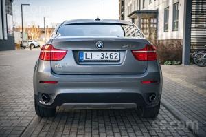 Grey BMW X6 2008 in Riga, with an engine capacity of 3.00 L and mileage of 0 thousand km for 8990 €, photo 6 on AUTOMOTO.COM.LV