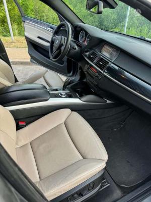 Pelēks BMW X6 2008 Anykščiai, ar dzinēja tilpumu 2.99 L un nobraukumu 428 tūkst. km par 10000 €, foto 6 vietnē AUTOMOTO.COM.LV