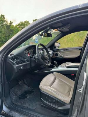 Pelēks BMW X6 2008 Anykščiai, ar dzinēja tilpumu 2.99 L un nobraukumu 428 tūkst. km par 10000 €, foto 10 vietnē AUTOMOTO.COM.LV