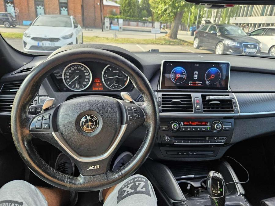 Pelēks BMW X6 2008 Kauņa, ar dzinēja tilpumu 2.99 L un nobraukumu 364 tūkst. km par 9300 €, foto 10 vietnē AUTOMOTO.COM.LV