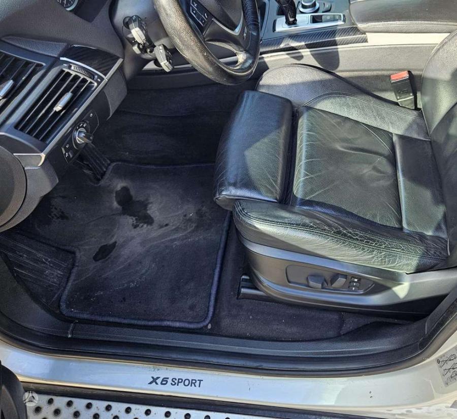 Pelēks BMW X6 2008 Kauņa, ar dzinēja tilpumu 2.99 L un nobraukumu 364 tūkst. km par 9300 €, foto 13 vietnē AUTOMOTO.COM.LV