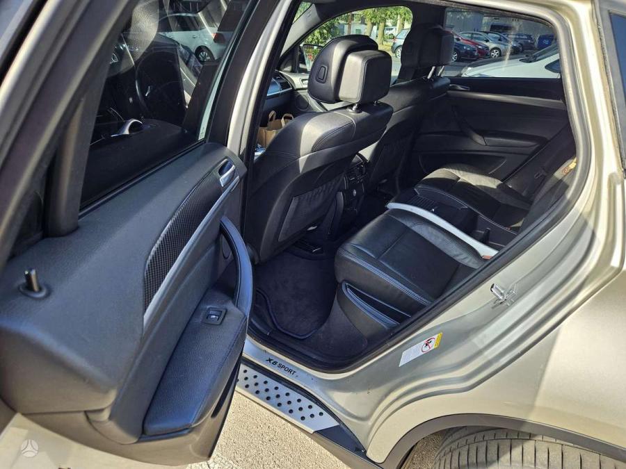 Pelēks BMW X6 2008 Kauņa, ar dzinēja tilpumu 2.99 L un nobraukumu 364 tūkst. km par 9300 €, foto 15 vietnē AUTOMOTO.COM.LV