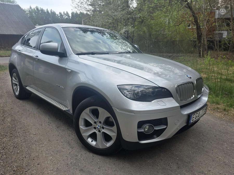 Grey BMW X6 2008 in Jonava, with an engine capacity of 2.99 L and mileage of 476 thousand km for 8000 €, photo 1 on AUTOMOTO.COM.LV