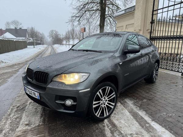Grey BMW X6 2009 in Vilnius, with an engine capacity of 2.98 L and mileage of 242 thousand km for 8450 €, photo 1 on AUTOMOTO.COM.LV