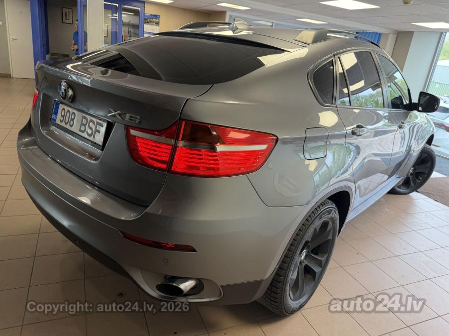 Grey BMW X6 2009 in Tartu, with an engine capacity of 3.00 L and mileage of 189 thousand km for 8999 €, photo 5 on AUTOMOTO.COM.LV