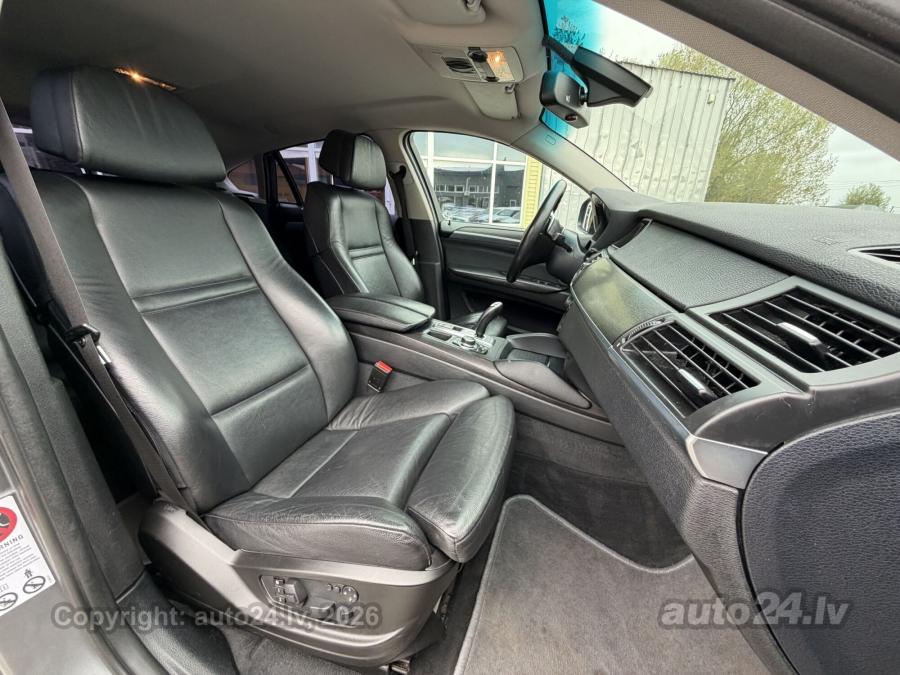 Grey BMW X6 2009 in Tartu, with an engine capacity of 3.00 L and mileage of 189 thousand km for 8999 €, photo 9 on AUTOMOTO.COM.LV