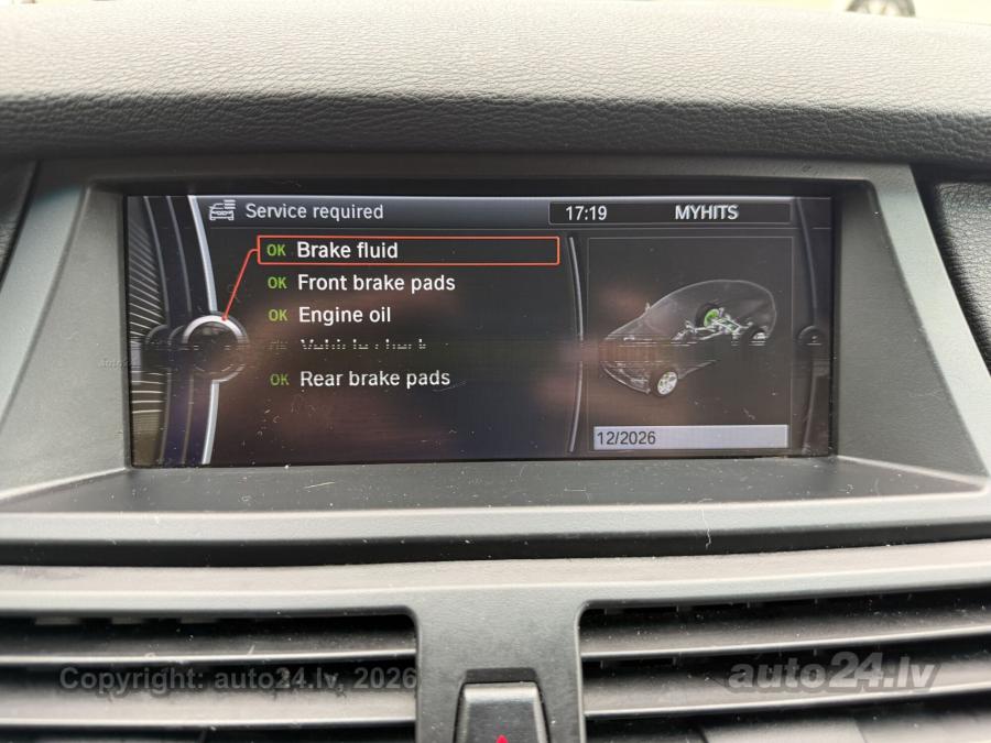 Grey BMW X6 2009 in Tartu, with an engine capacity of 3.00 L and mileage of 189 thousand km for 8999 €, photo 18 on AUTOMOTO.COM.LV