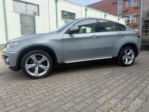 Grey BMW X6 2009 in Riga, with an engine capacity of 3.00 L and mileage of 223 thousand km for 10950 €, photo 3 on AUTOMOTO.COM.LV