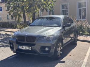 Grey BMW X6 2009 in Rezekne, with an engine capacity of 3.00 L and mileage of 247 thousand km for 9500 €, photo  on AUTOMOTO.COM.LV