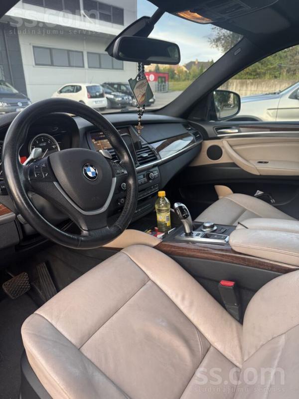 BMW X6 2009 Rēzekne vietnē Pelēks BMW X6 2009 Rēzekne, ar dzinēja tilpumu 3.00 L un nobraukumu 247 tūkst. km par 9500 €, foto 5 vietnē AUTOMOTO.COM.LV
