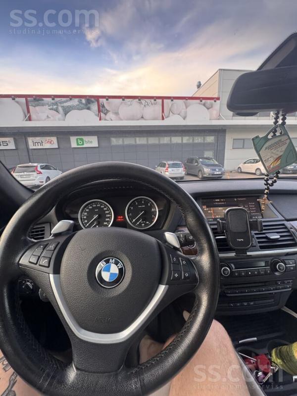 BMW X6 2009 Rēzekne vietnē Pelēks BMW X6 2009 Rēzekne, ar dzinēja tilpumu 3.00 L un nobraukumu 247 tūkst. km par 9500 €, foto 7 vietnē AUTOMOTO.COM.LV