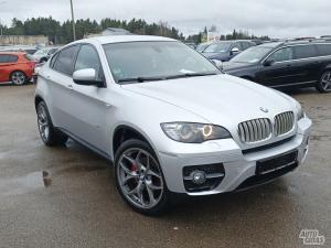 Grey BMW X6 2010 in Utena, with an engine capacity of 3.00 L and mileage of 334 thousand km for 11200 €, photo 4 on AUTOMOTO.COM.LV