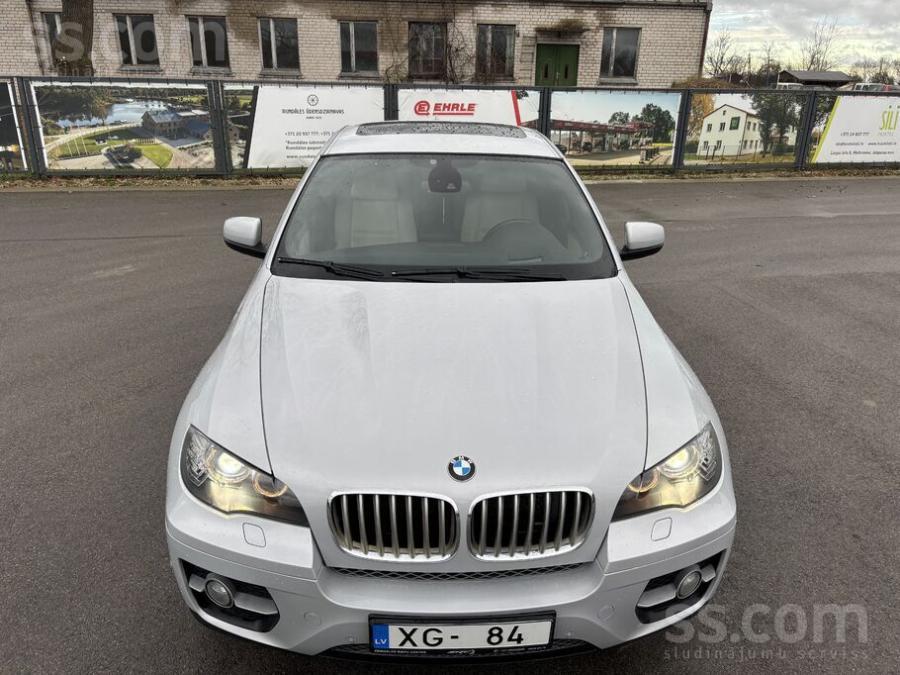 Pelēks BMW X6 2010 Jelgava, ar dzinēja tilpumu 3.00 L un nobraukumu 233 tūkst. km par 14300 €, foto 3 vietnē AUTOMOTO.COM.LV