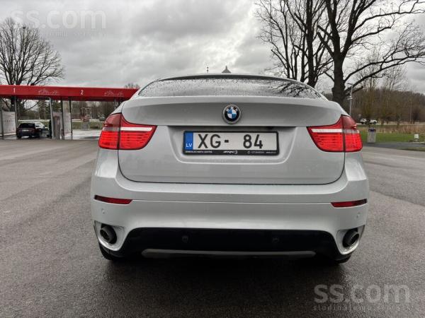 Grey BMW X6 2010 in Jelgava, with an engine capacity of 3.00 L and mileage of 233 thousand km for 14300 €, photo 6 on AUTOMOTO.COM.LV