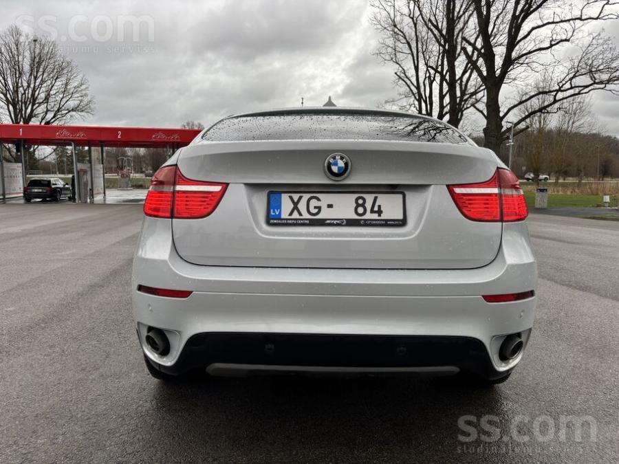 Pelēks BMW X6 2010 Jelgava, ar dzinēja tilpumu 3.00 L un nobraukumu 233 tūkst. km par 14300 €, foto 6 vietnē AUTOMOTO.COM.LV