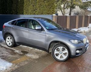 Grey BMW X6 2010 in Marijampole, with an engine capacity of 2.99 L and mileage of 273 thousand km for 12350 €, photo 8 on AUTOMOTO.COM.LV