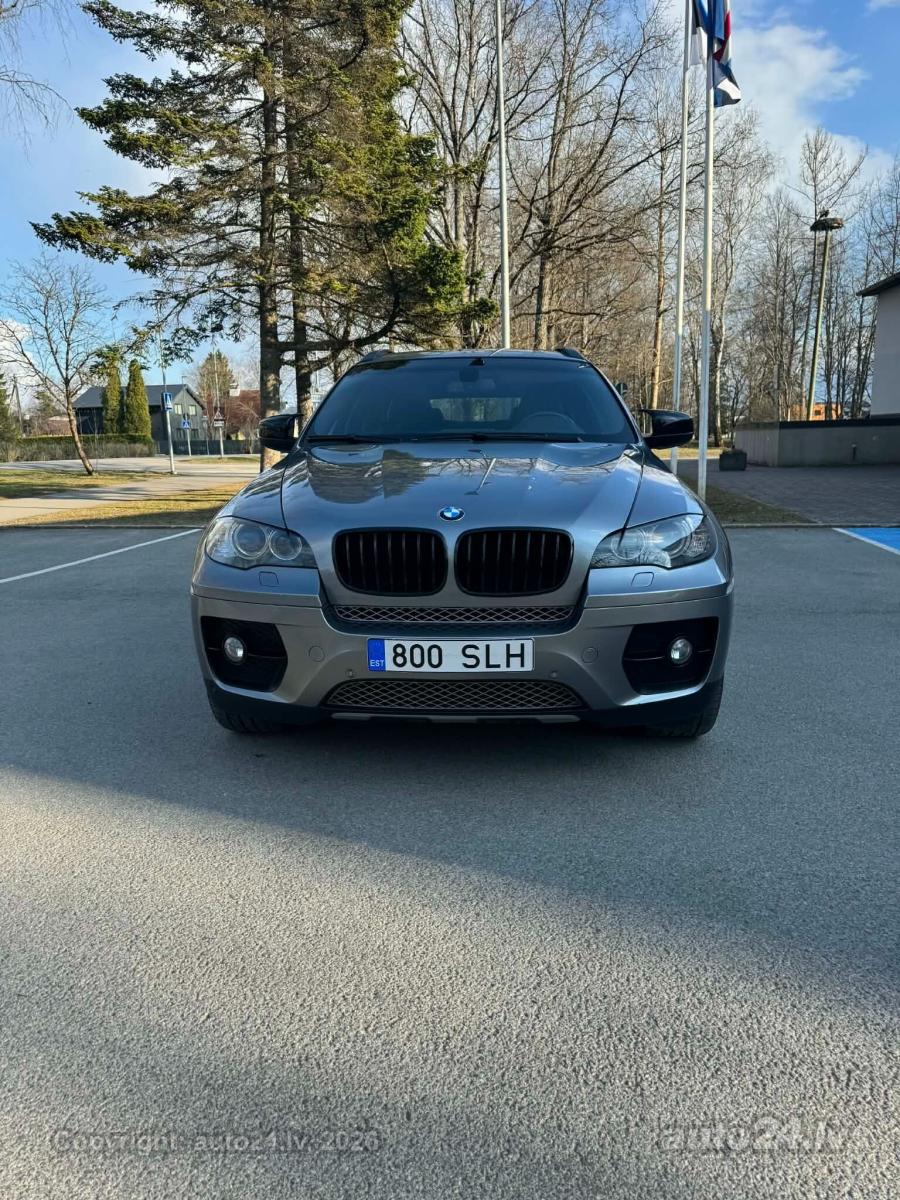 Grey BMW X6 2010 in Tallinn, with an engine capacity of 3.00 L and mileage of 265 thousand km for 9900 €, photo 7 on AUTOMOTO.COM.LV
